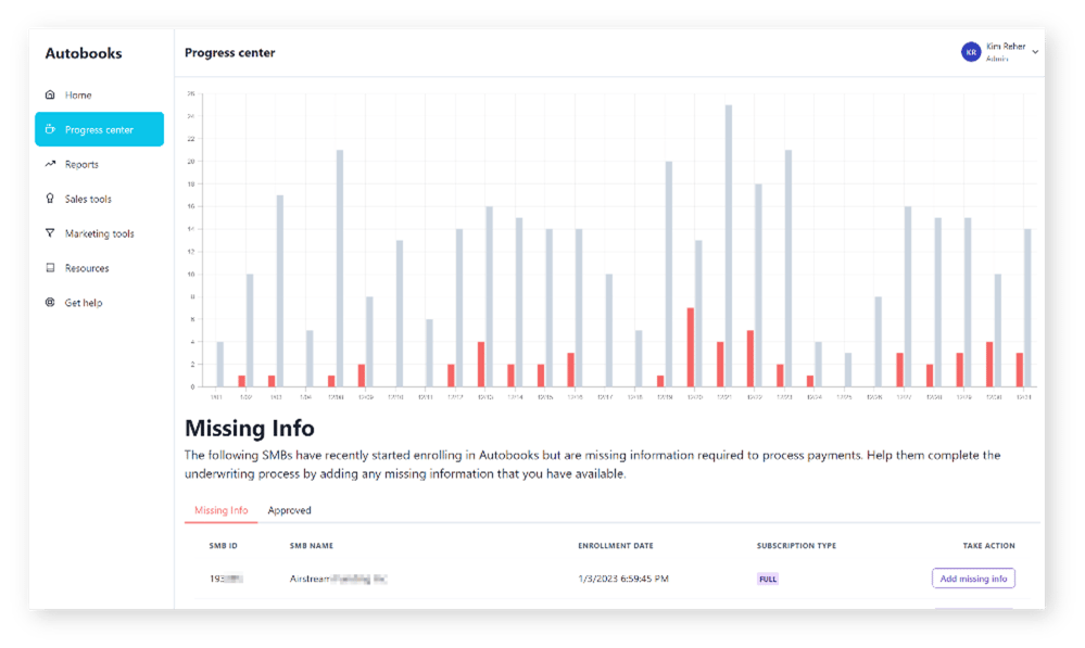 Product Update: Introducing the Progress Center Inside Autobooks Hub