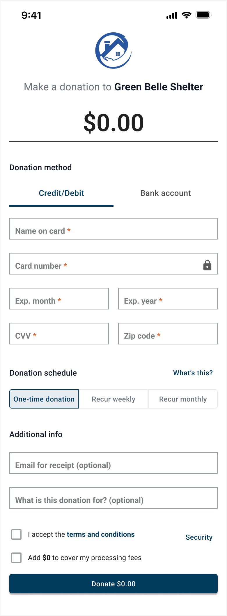 Product Update: Processing Fee Donation Checkbox