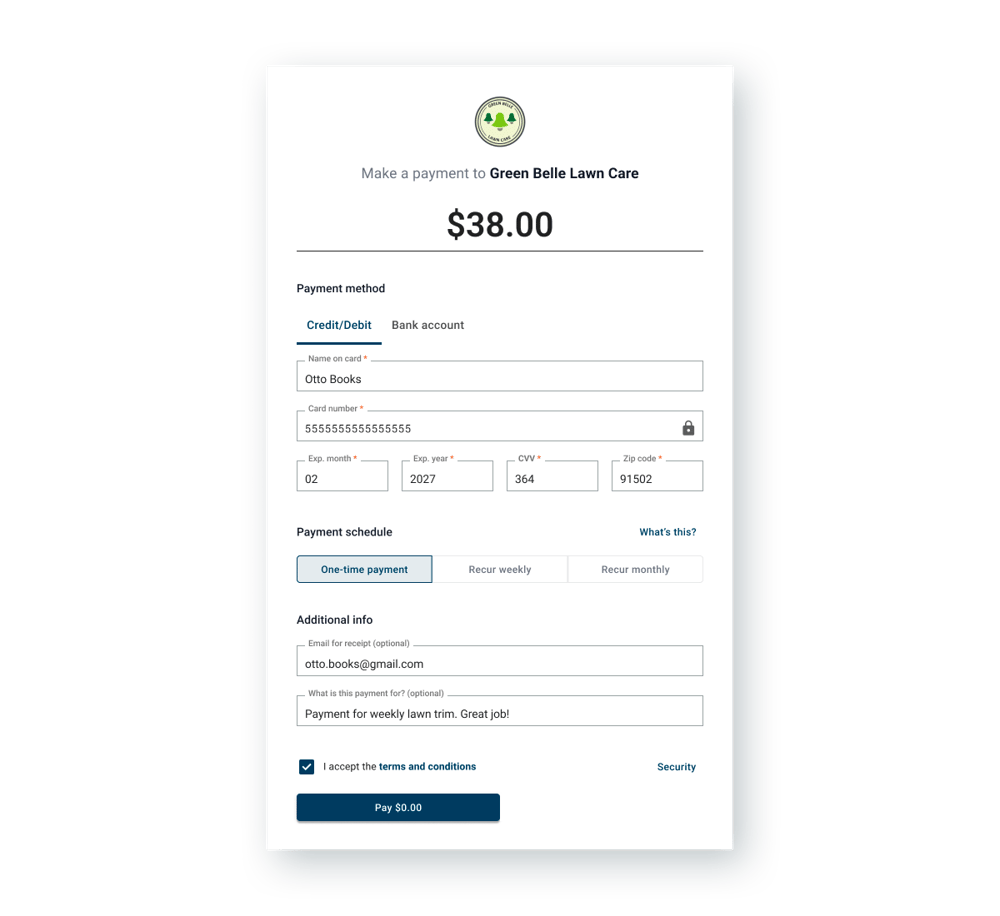 Product Update: Improvements to the Online Payment Form