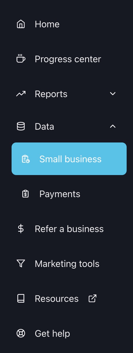 Product Update: Viewing Small Business Data in the Hub